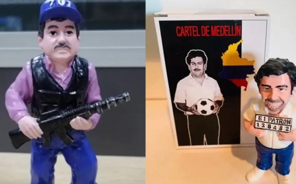 ¿Desde China? Venden figuras de "El Chapo" y "El Ratón"