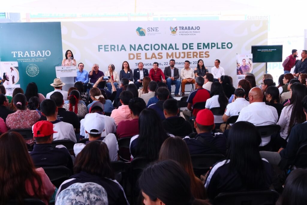 La Feria Nacional de Empleo de las Mujeres Hidalgo 2024 llegó a Tizayuca