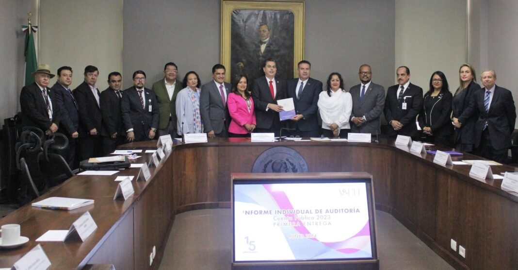 Presenta ASEH primera entrega de la cuenta pública 2023