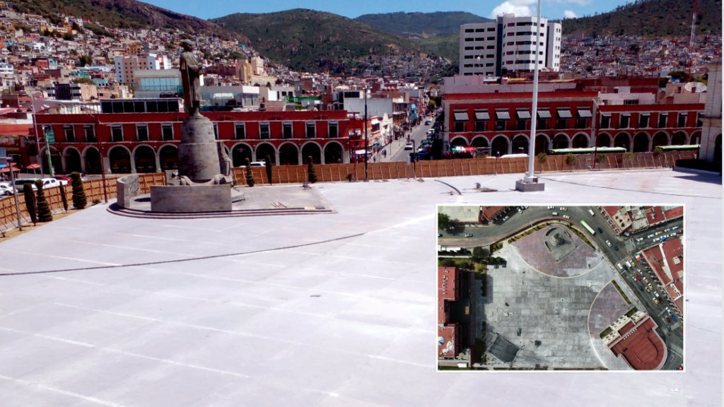 Casi lista la nueva cara de Plaza Juárez tras su remodelación