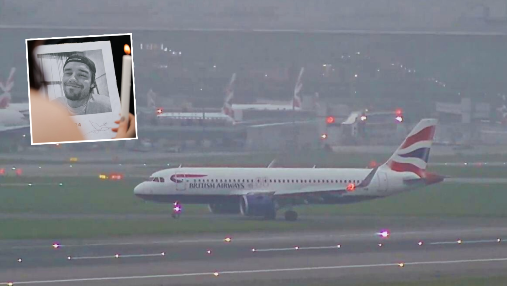 Llega el cuerpo de Liam Payne a Londres